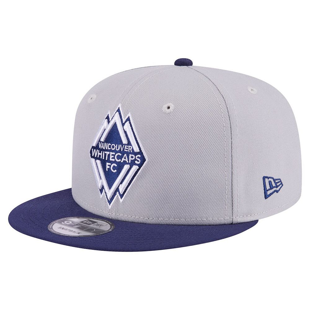 Men's New Era Gray Vancouver Whitecaps FC Color Pack Two-Tone 9FIFTY ...