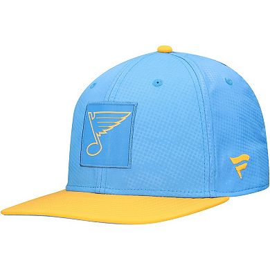 Men's Fanatics Blue St. Louis Blues Authentic Pro Rink Snapback Hat