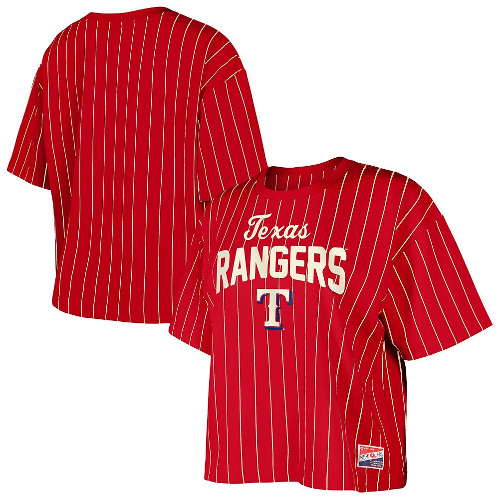 Women's New Era Red Texas Rangers Cooperstown Collection Multiplier ...