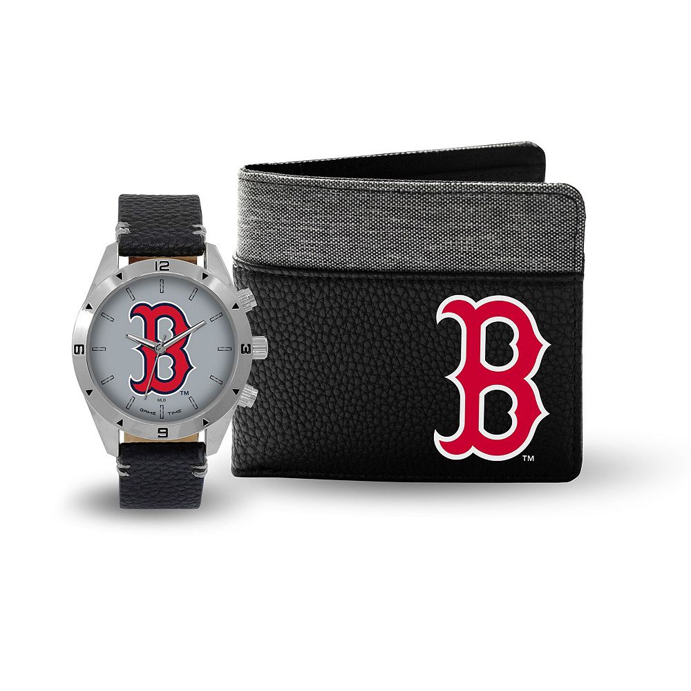Boston Red Sox Watch and Wallet Gift Set