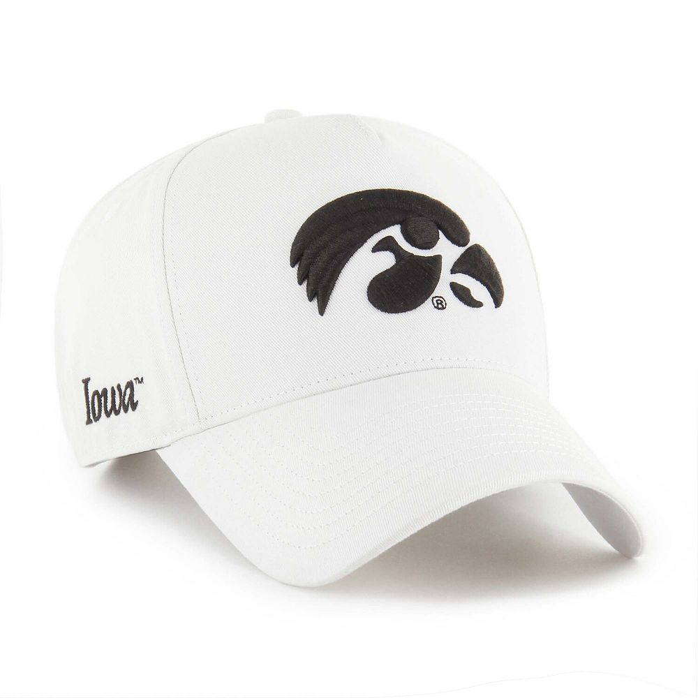 Men's '47 White Iowa Hawkeyes Foundation Offside Adjustable Hat