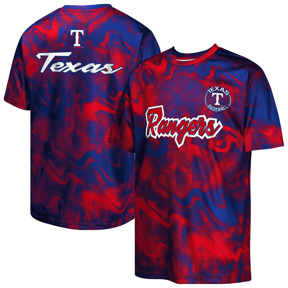 Youth Royal/Red Texas Rangers Pinch Hitter T-Shirt