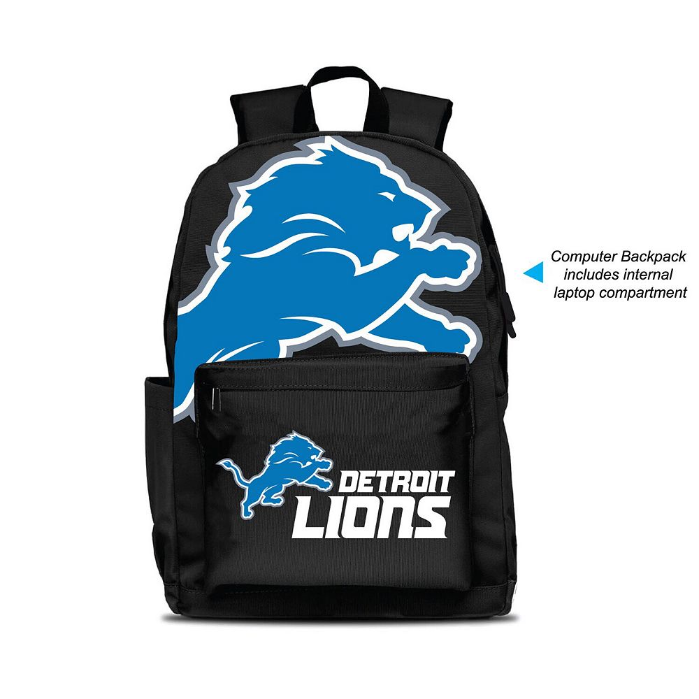 Detroit Lions MOJO Large Logo Fan Backpack