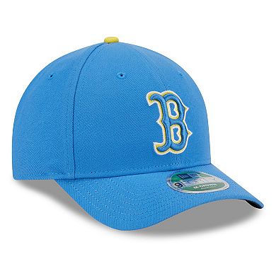 Men's New Era Light Blue Boston Red Sox Player Replica 9FORTY ...