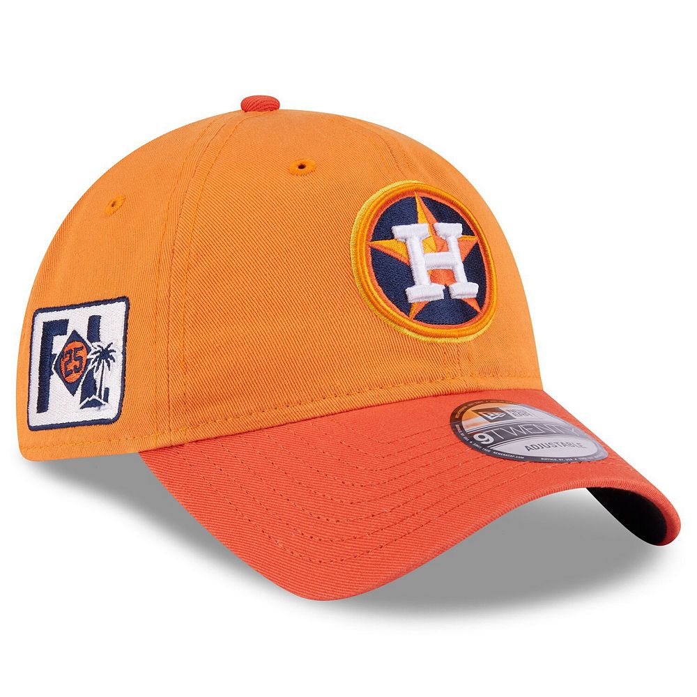 Youth New Era Orange Houston Astros 2025 Spring Training 9TWENTY ...