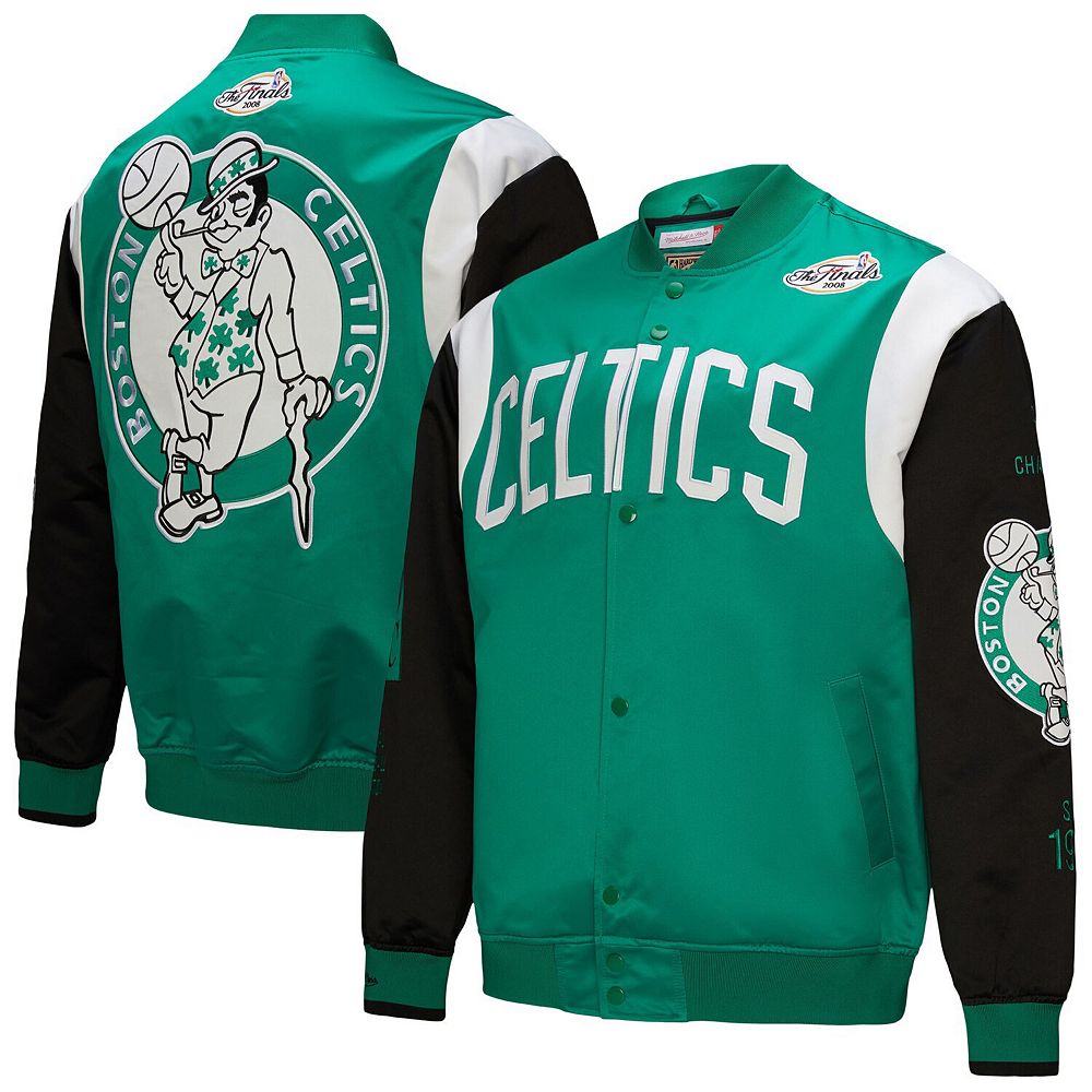 Unisex Mitchell & Ness Kelly Green Boston Celtics Vintage Team Origins ...