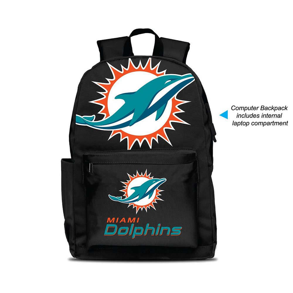 Miami Dolphins MOJO Large Logo Fan Backpack