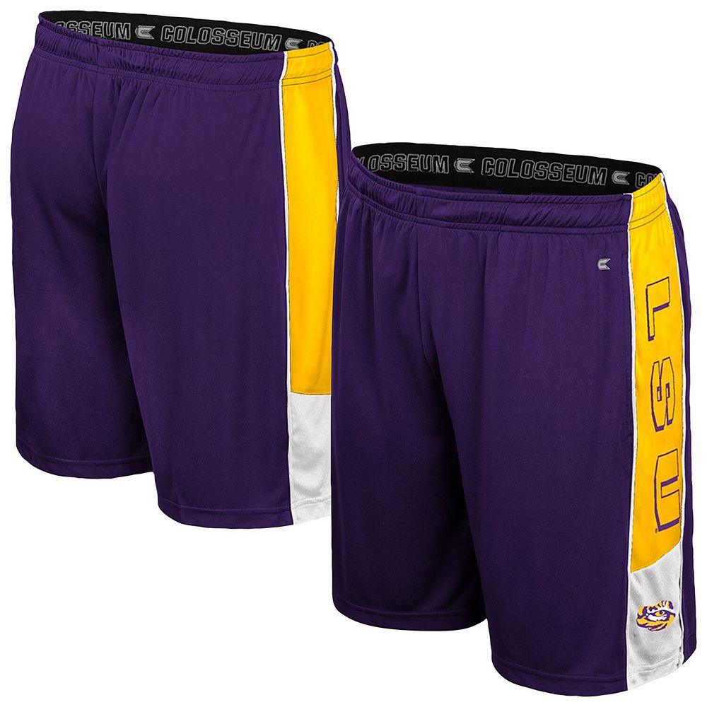 Men's Colosseum Purple LSU Tigers Quantum Shorts
