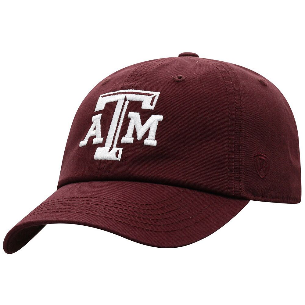 Youth Top of the World Maroon Texas A&M Aggies Champ Adjustable Hat