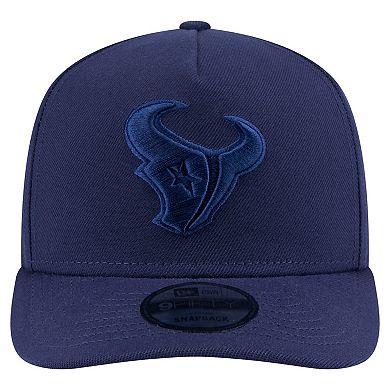 Men's New Era Navy Houston Texans Color Pack 9FIFTY Snapback Hat