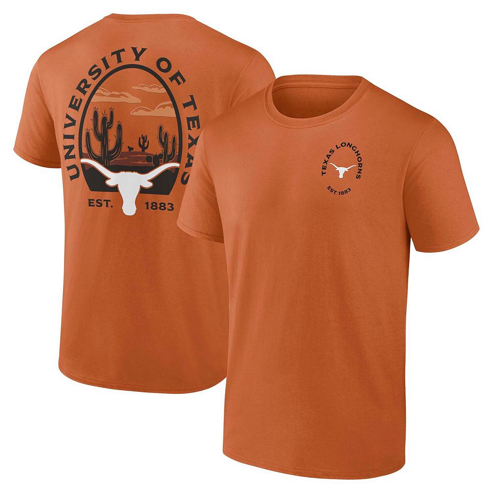 Men's Fanatics Texas Orange Texas Longhorns Regional Outdoors T-Shirt