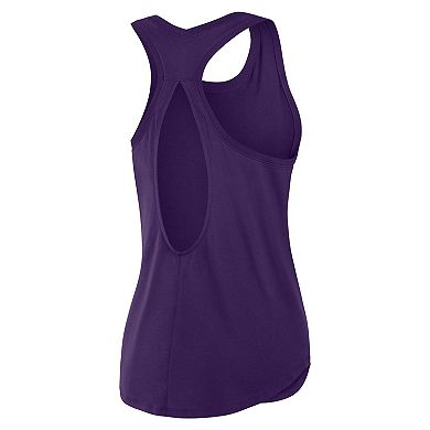 Women's Fanatics Purple Baltimore Ravens Iron Fan Tank Top