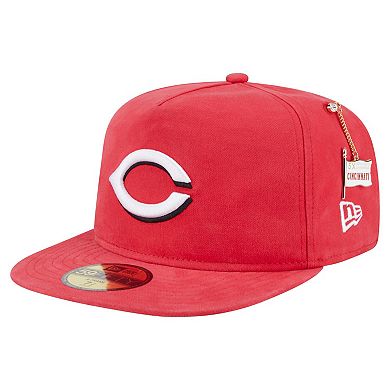 Men's New Era Red Cincinnati Reds Championship Side Flag A-Frame ...