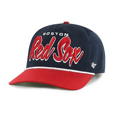 Men's '47 Navy Boston Red Sox Dropshadow Rope Hitch Adjustable Hat