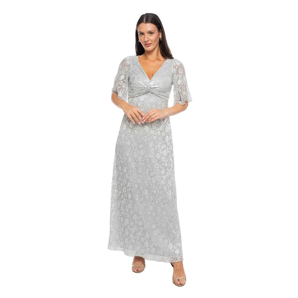 Women's Marina Pleated Knot Gown