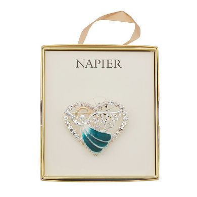 Napier Two-Tone Box Elevated Angel Pin