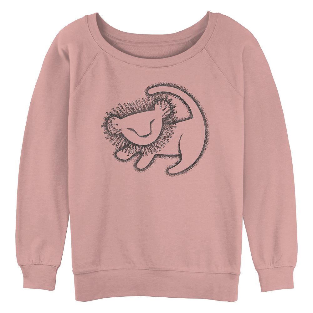 Disney's The Lion King Simba Wall Paint Juniors' Graphic Pullover