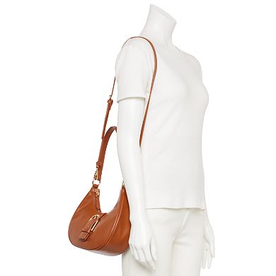 Loume Buckle Shoulder Bag