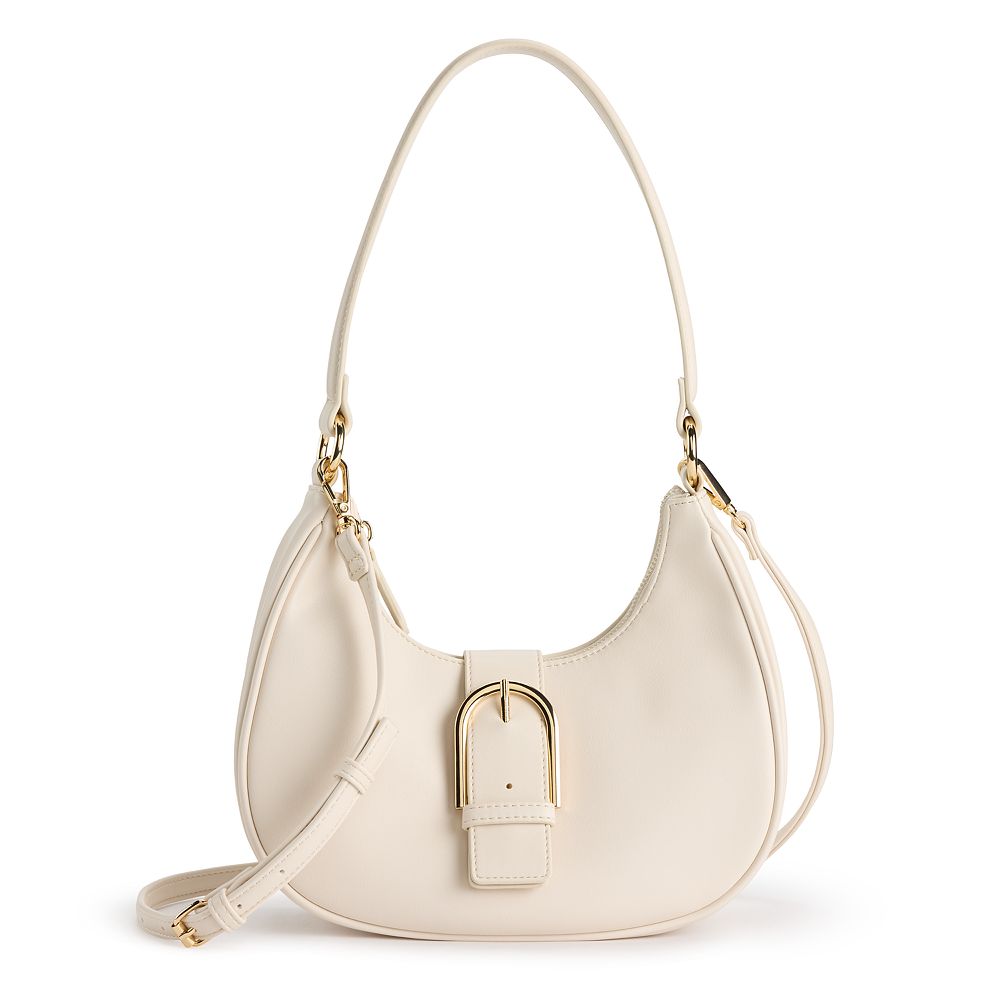 Loume Buckle Shoulder Bag