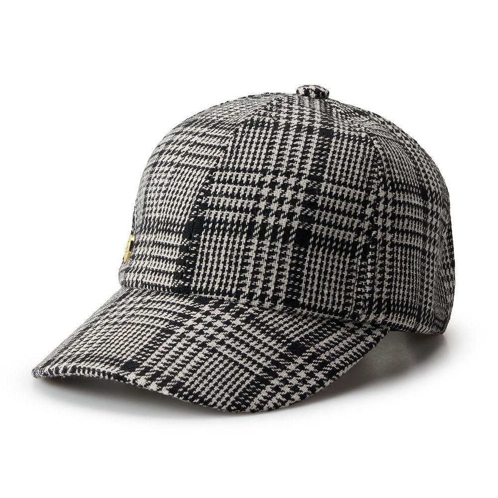 Women's Nine West Glen Plaid Baseball Hat
