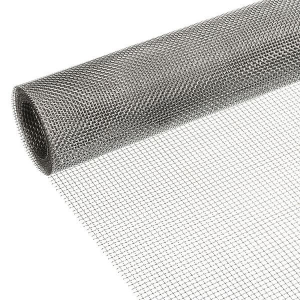 Stainless Steel Woven Wire Mesh -5 Mesh 304 Metal Screen Mesh Roll ...