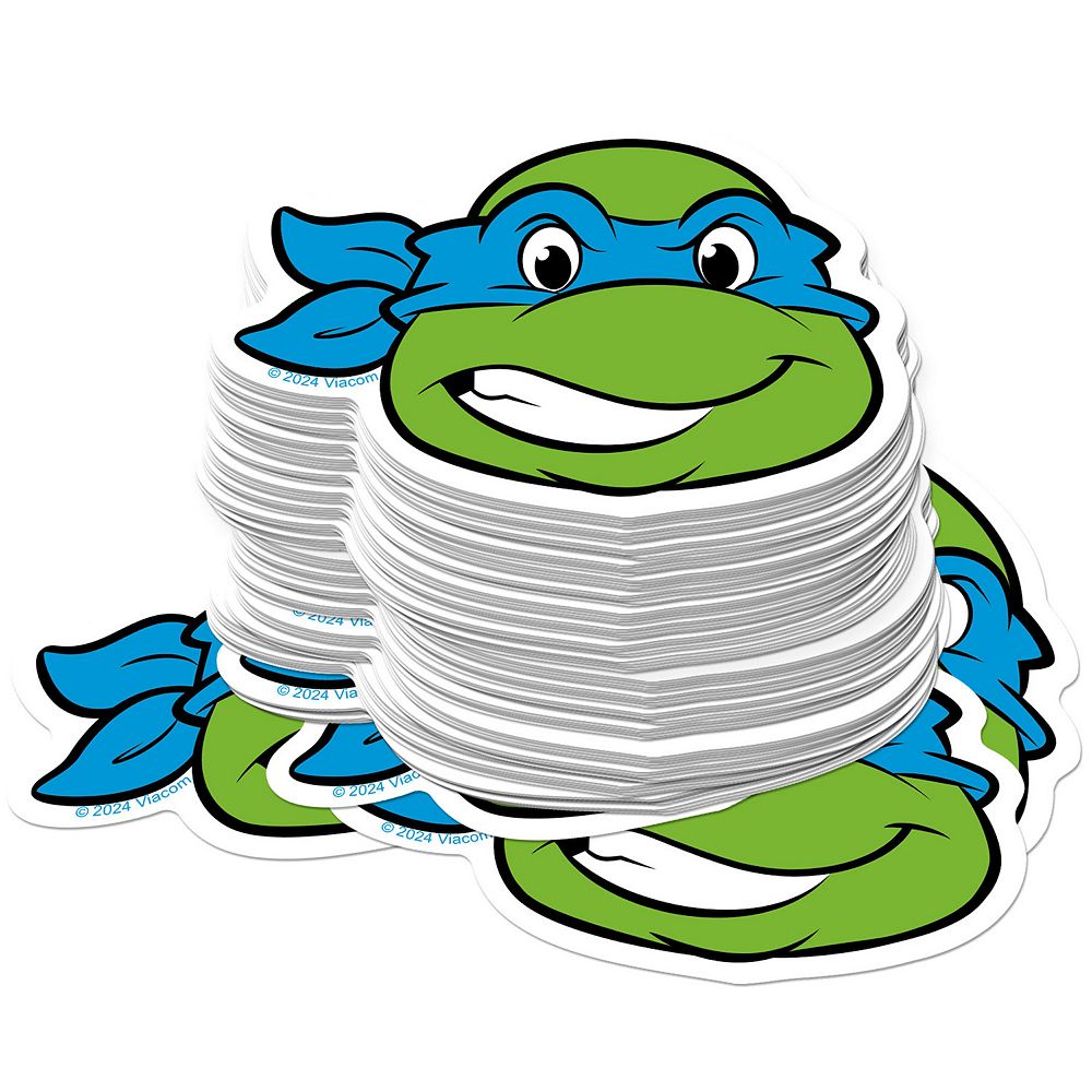Teenage Mutant Ninja Turtles Leonardo Headshot Stickers Variety Pack