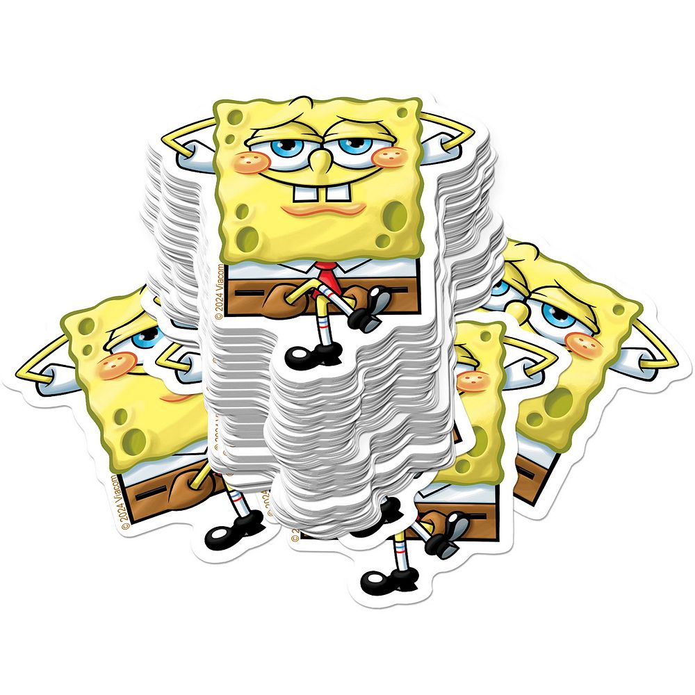 Spongebob Squarepants Chill Expression Stickers Variety Pack