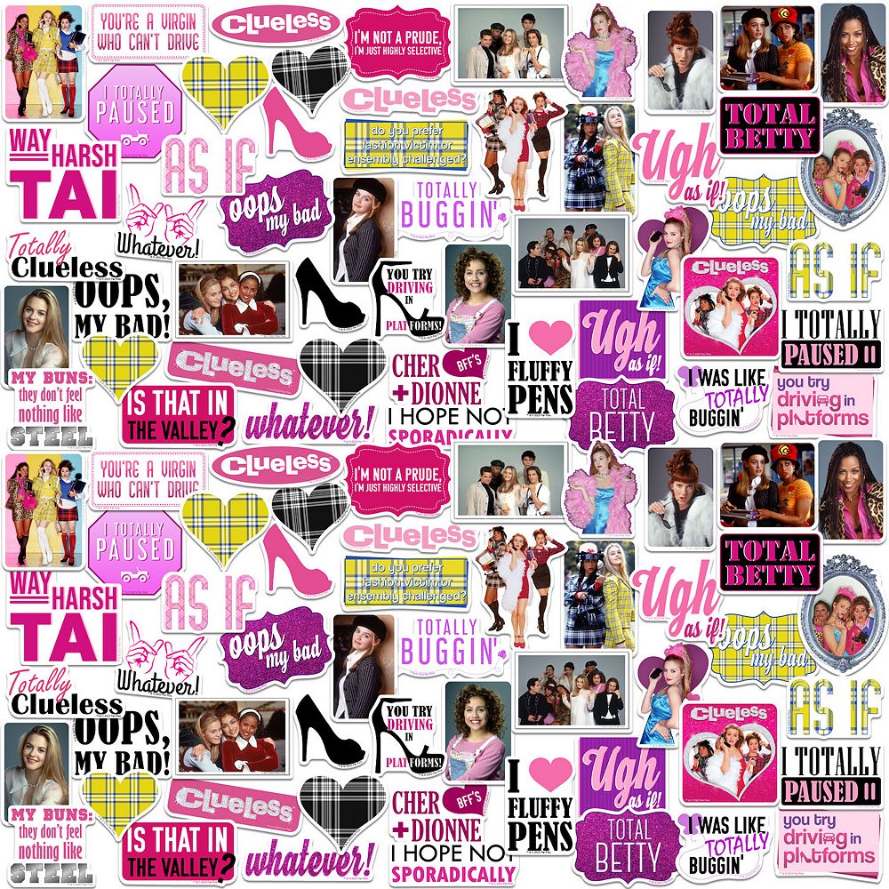 Clueless Stickers Variety Pack