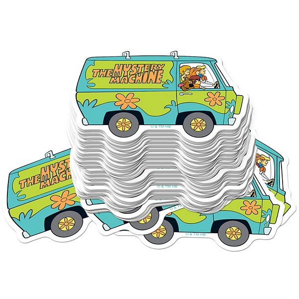 Scooby Doo Mystery Machine Stickers Variety Pack