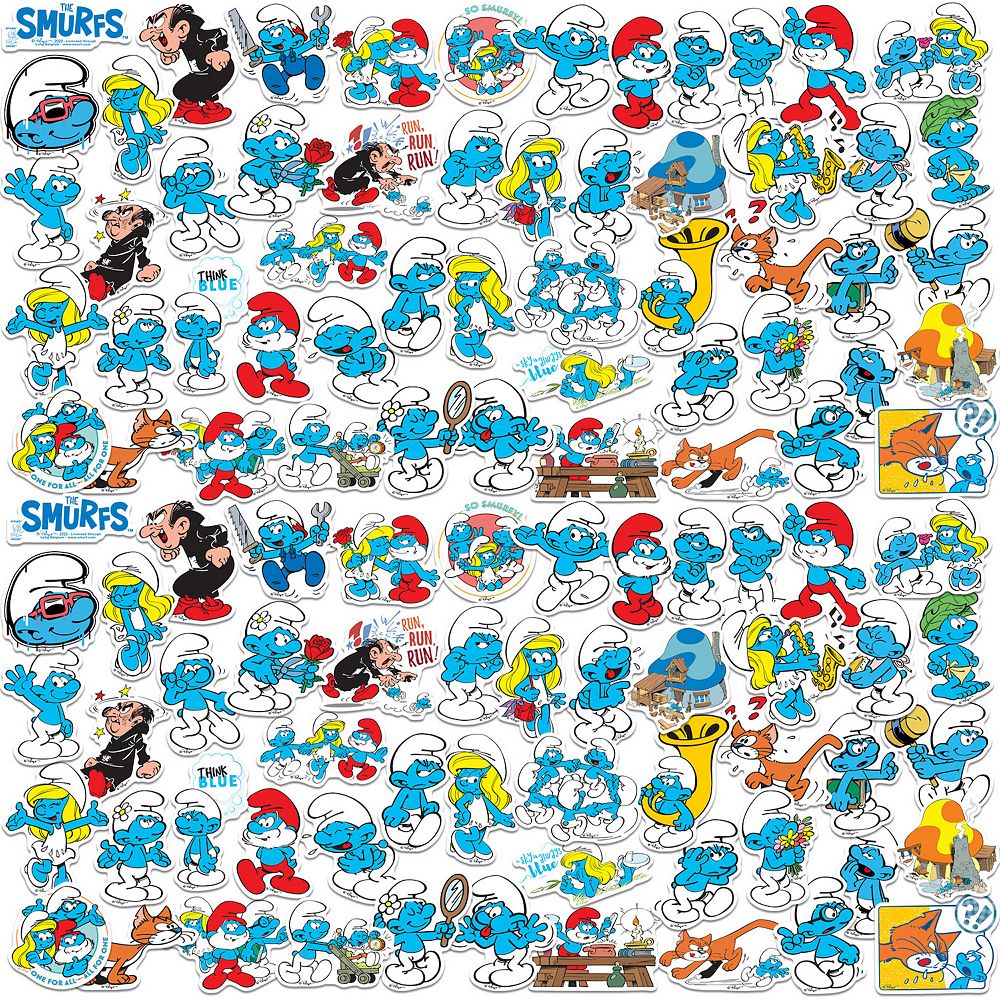 The Smurfs Stickers Variety Pack
