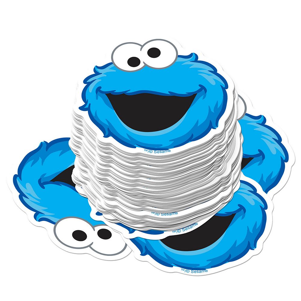 Sesame Street Cookie Monster Stickers Variety Pack