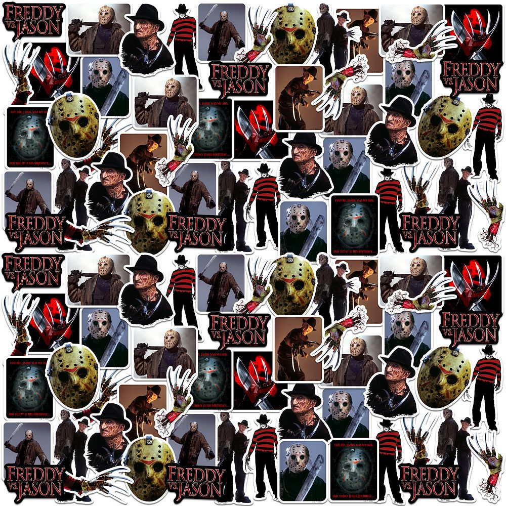 Freddy Vs Jason Stickers Variety Pack
