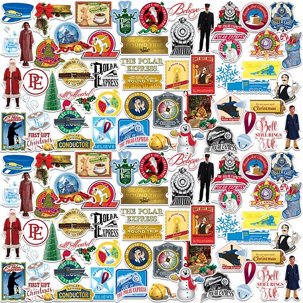 Polar Express Stickers Variety Pack