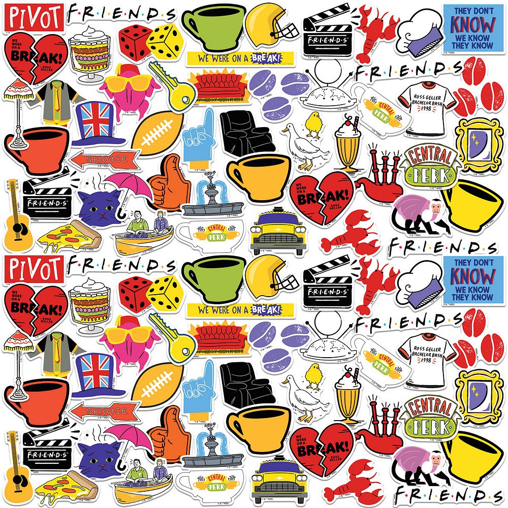 Friends Iconic Stickers Variety Pack
