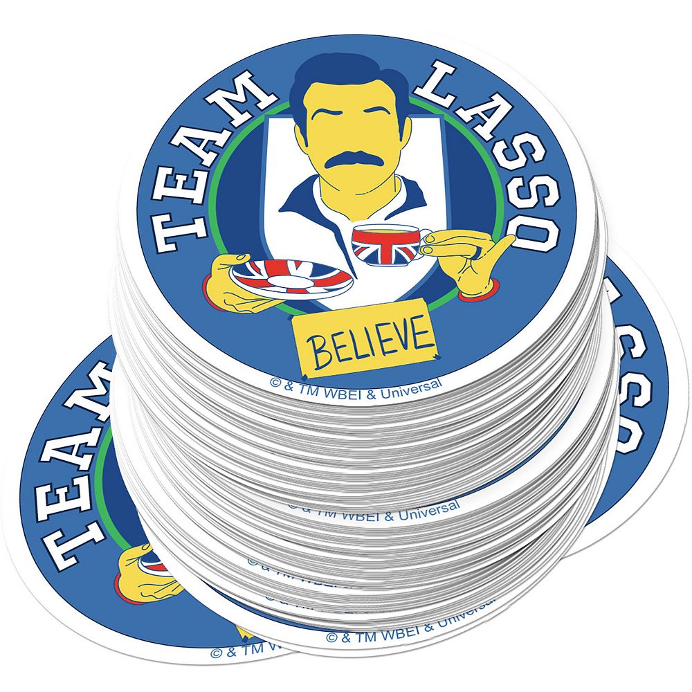 Ted Lasso Team Badge Stickers Variety Pack