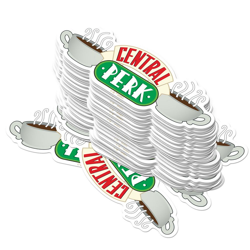 Friends Central Perk Logo Stickers Variety Pack