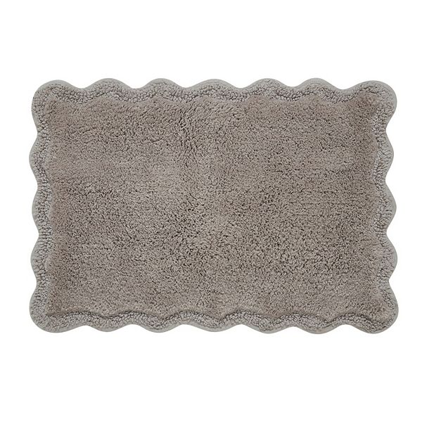 VCNY Home Scallop Cotton Bath Mat