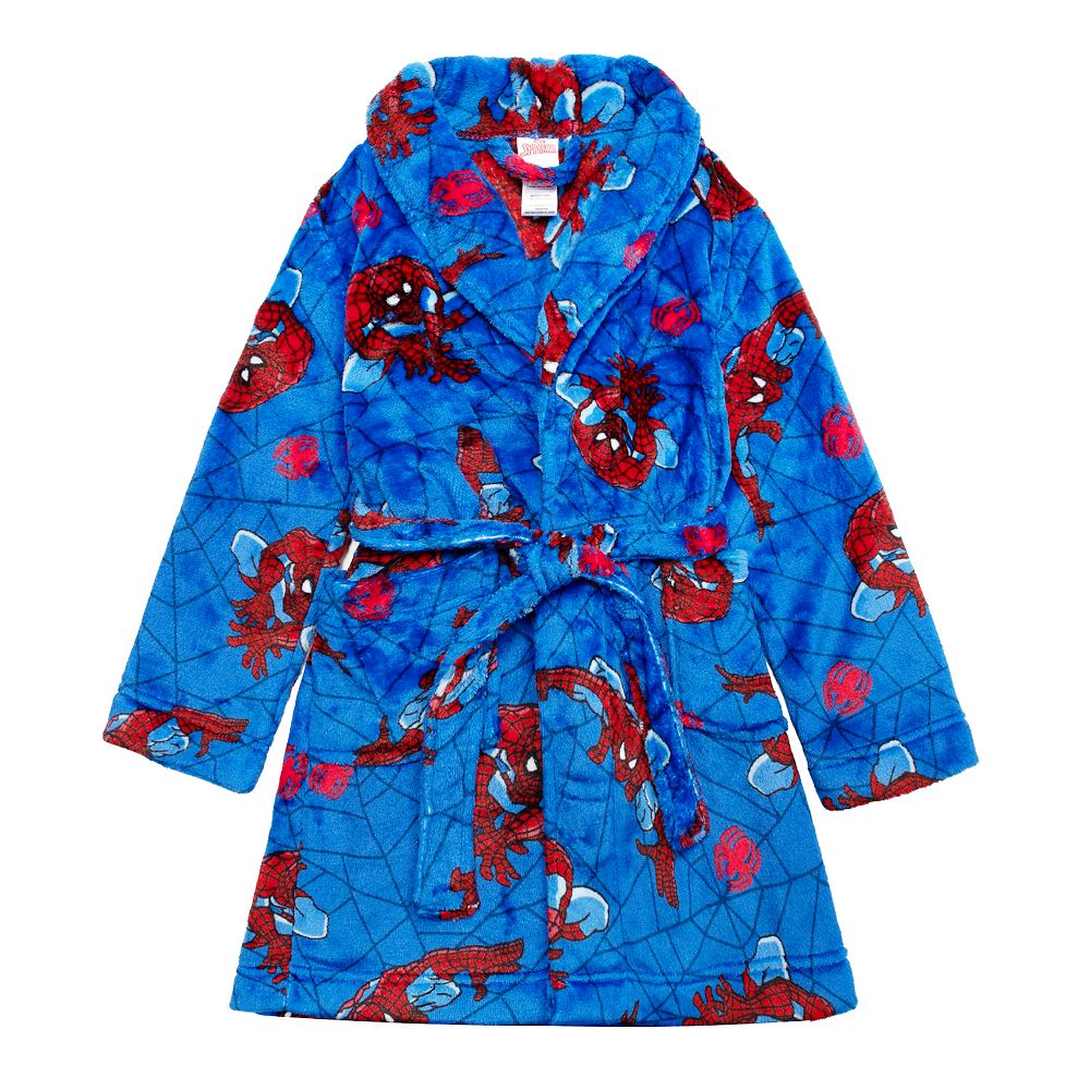 Boys 6-12 Spiderman Spider Pose Robe
