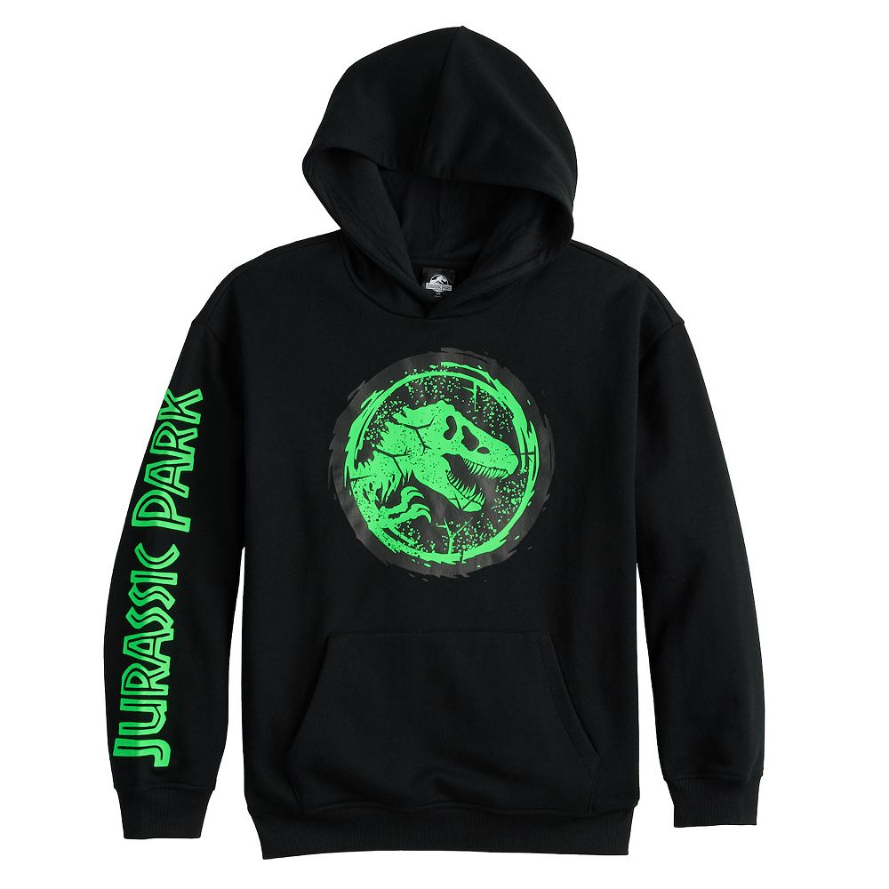 Boys 8-20 Jurassic Park T-Rex Stamp Graphic Hoodie