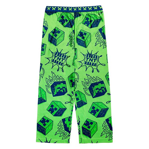Boys 4-20 Minecraft "Minecraft Doodle" Pajama Pants in Regular & Husky