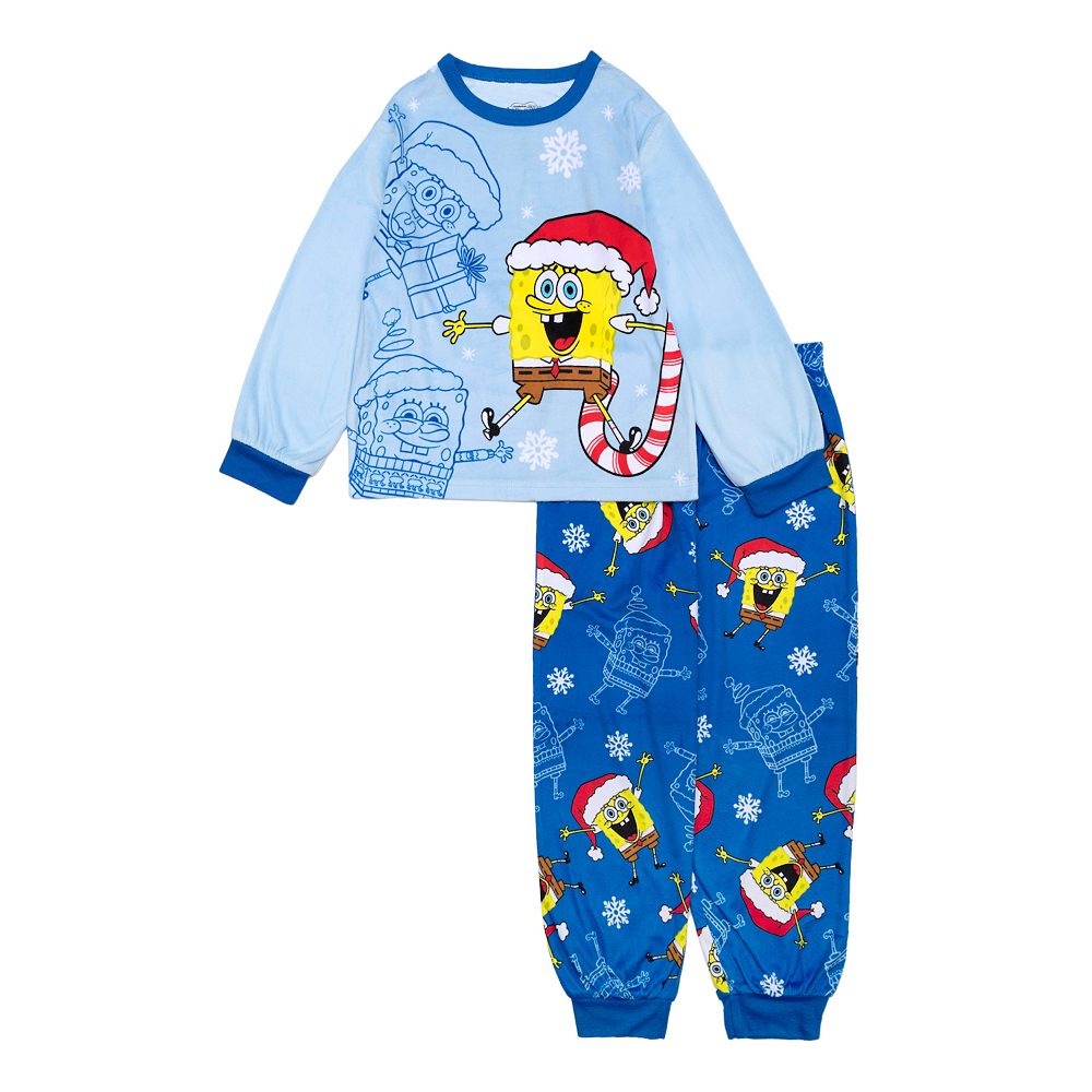 Boys 6-12 SpongeBob 2-Pc. Pajama Top & Pajama Bottoms Set
