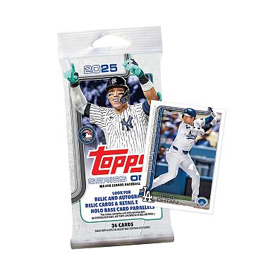 MLB Topps S1 Fat Pack 36 Cards - Styles May Vary