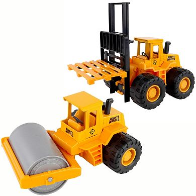 Mighty Wheels 2 Pack Roller & Forklift Construction Vehicle Set