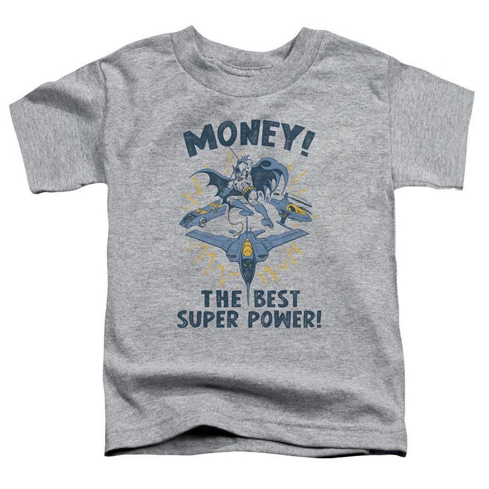 DC Comics Money Short Sleeve Toddler T-Shirt