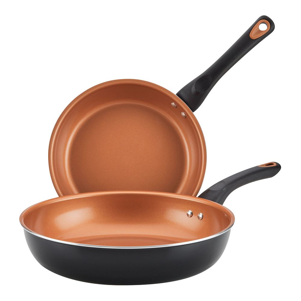 Farberware® Glide Copper 2-pc. Ceramic Nonstick Frying Pan Set