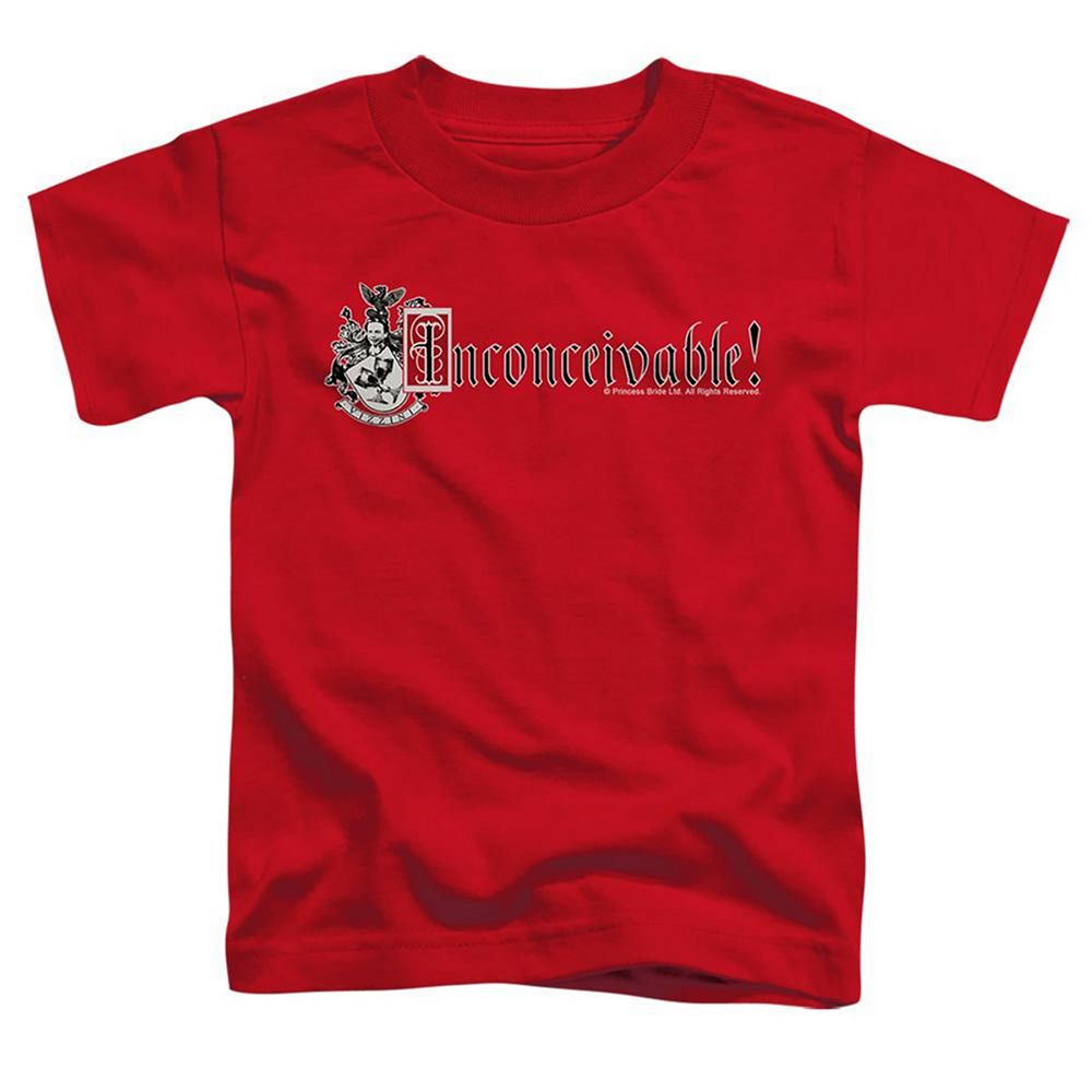 Princess Bride Vizzini Crest Short Sleeve Toddler Tee