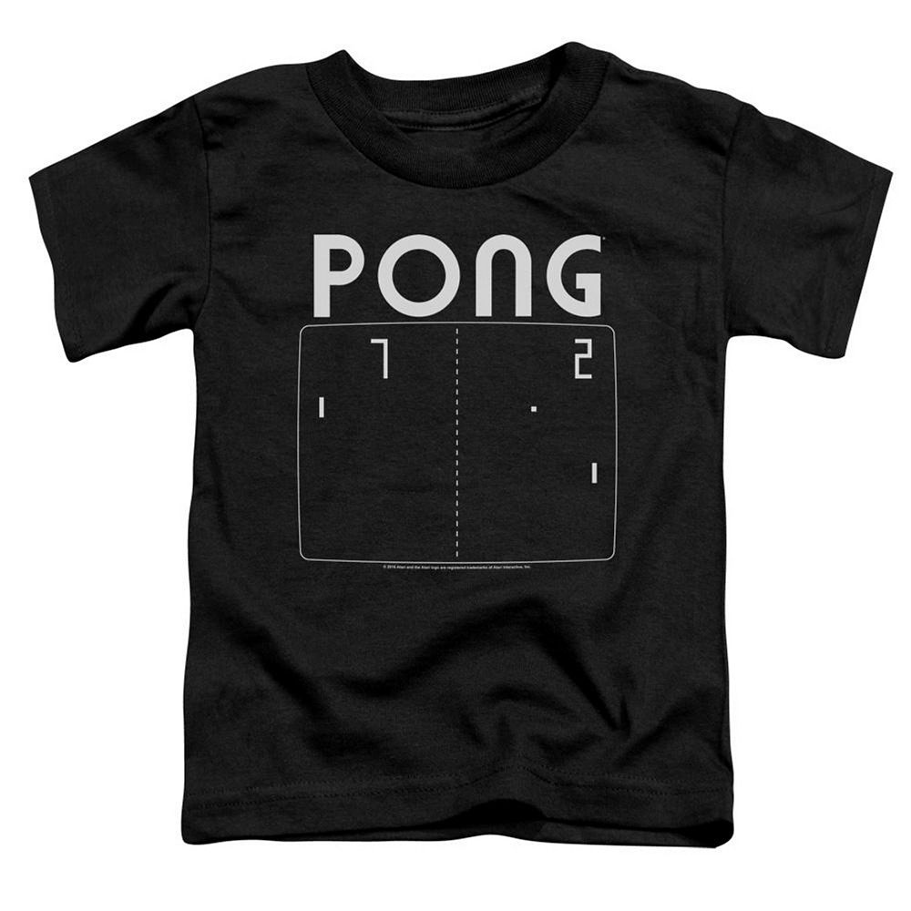 Atari Pong Screen Short Sleeve Toddler Tee