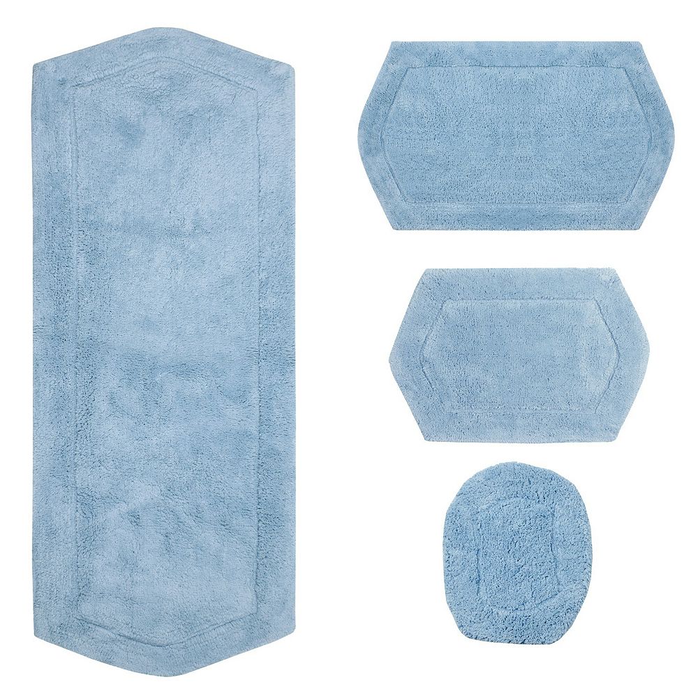 Home Weavers Waterford Collection 100% Cotton Tufted Bath Rug, Extra ...