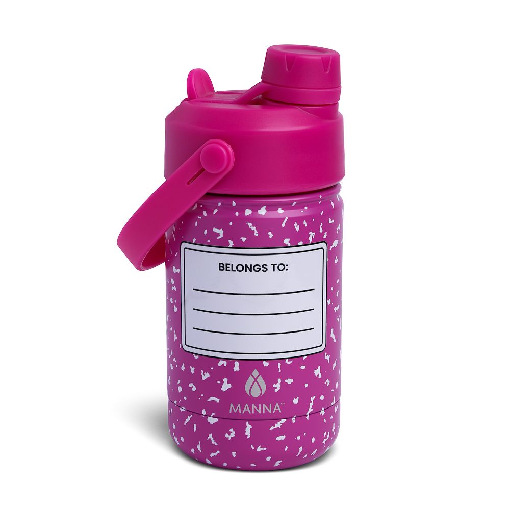 Manna 12-oz. Dual Ranger Stainless Steel Notebook Water Bottle