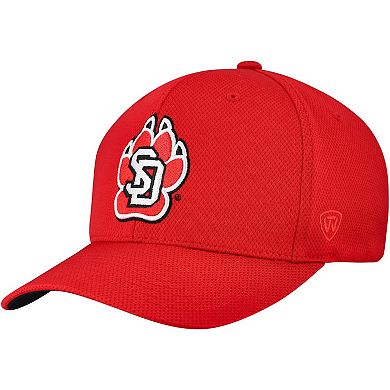 Men's Top of the World Red South Dakota Coyotes Reflex Performance Flex Hat